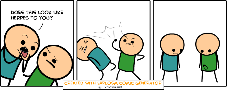 The Cyanide and Happiness random comic generator is pretty awesome ...