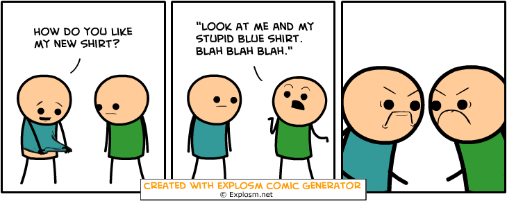 The Cyanide and Happiness random comic generator is pretty awesome ...