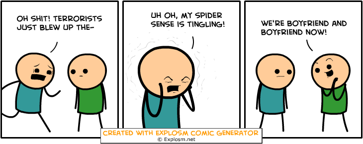 The Cyanide and Happiness random comic generator is pretty awesome ...