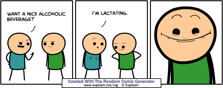 The random comic generator really can be quite wholesome from time to ...